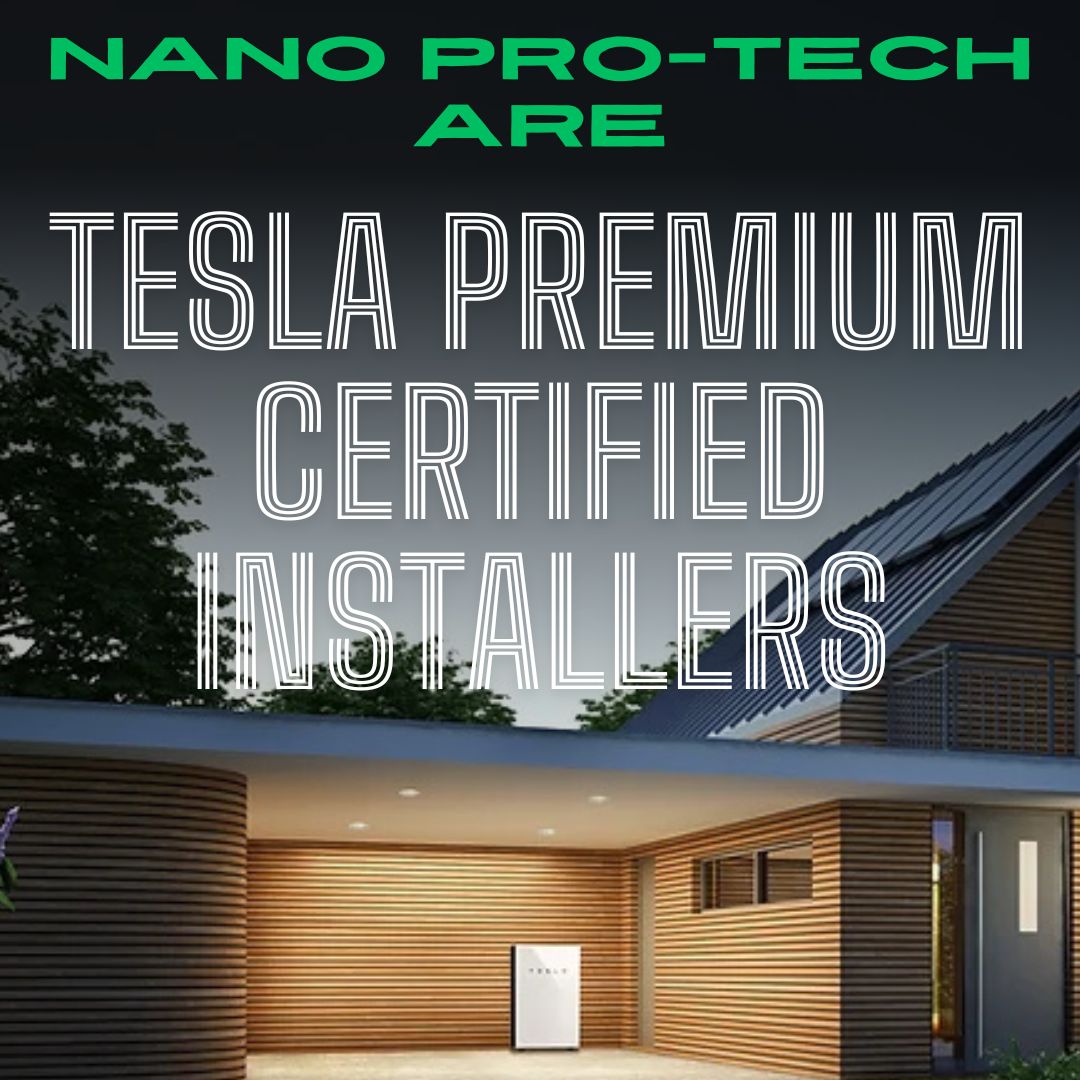Nano are now Tesla Premium Certified Installers | Nano Protech
